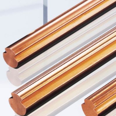 Copper Contact Wire Electrified Material High Electrical Conductivity