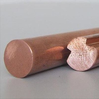 Copper Contact Wire Electrified Material Good Electrical Conductivity