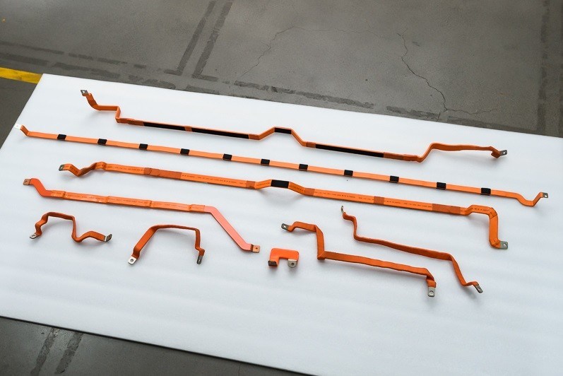Cu Good Electrical Conductivity High-Current Copper EV Bus Bar