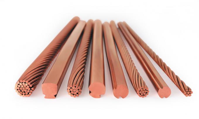 Cu-ETP Grade Conductive Copper Contact Wire Soft Corrosion Resistant